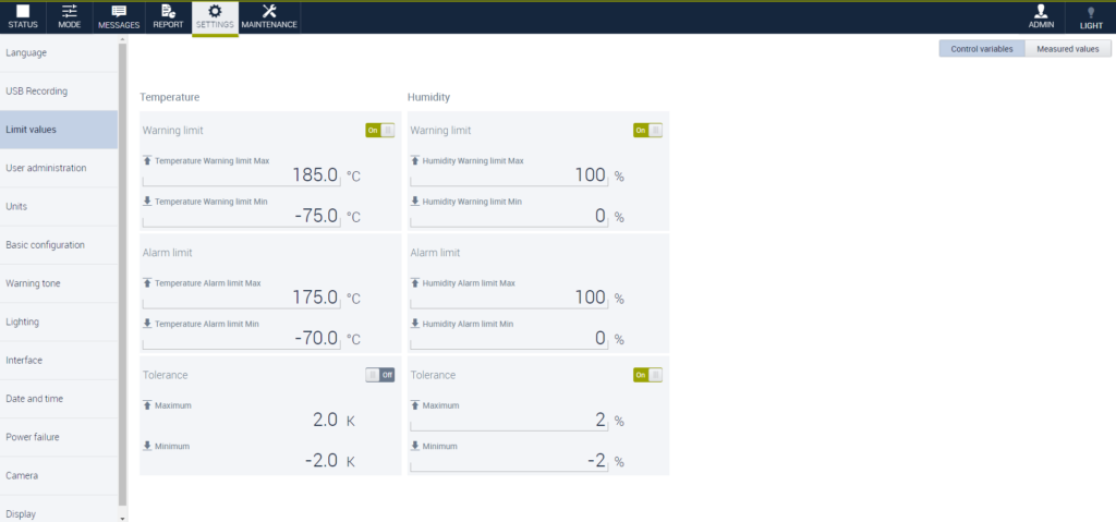 Simpati Control Software | Weiss Technik